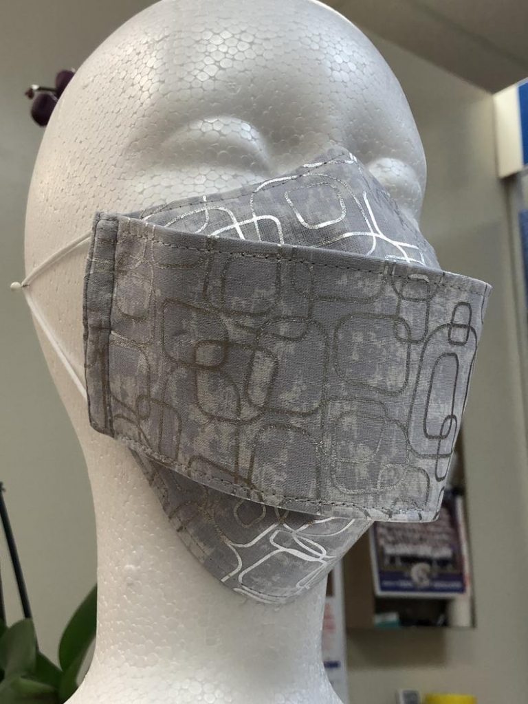 Classy Silver Face Masks – Eden Tailors