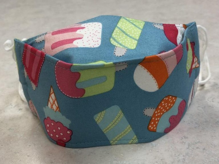 Popsicle Ice Cream Face Masks – Eden Tailors